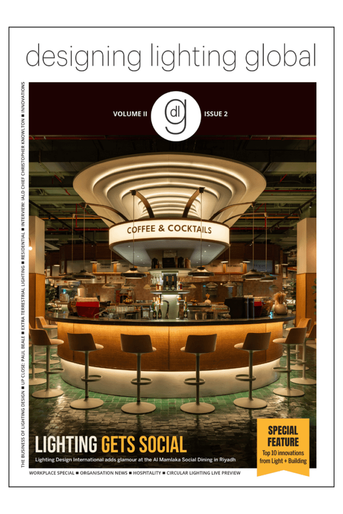 The Magazine - designing lighting global